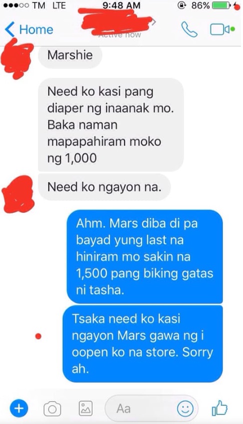 Isang Netizen ang nagbahagi ng kanilang private message sa FB ... Isang Netizen ang nagbahagi ng kanilang private message sa FB ...