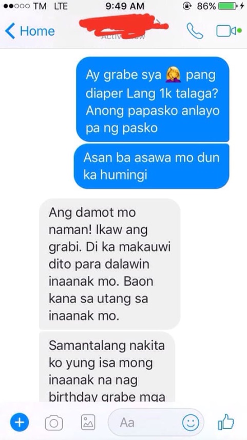 Isang Netizen ang nagbahagi ng kanilang private message sa FB ... Isang Netizen ang nagbahagi ng kanilang private message sa FB ...