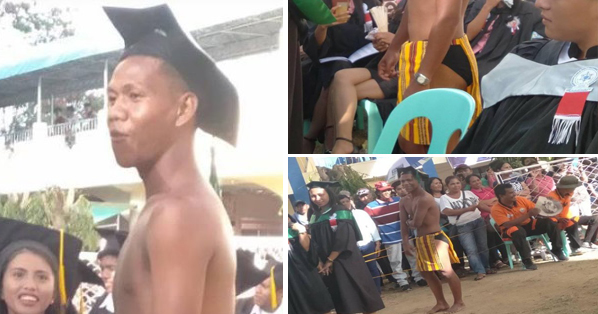 Isang Mangyan na estudyante ang buong pagmamalaking nagsuot ng ...