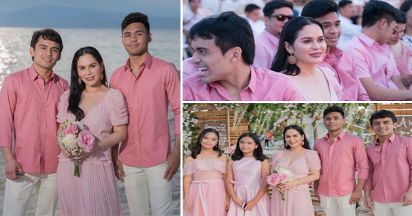 Ibinahagi ni Jinkee Pacquiao ang pagsuot nila ng kulay pink sa ...