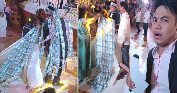 Isang kasalan ang usap-usapan ngayon dahil sa libu-libong pera na ...