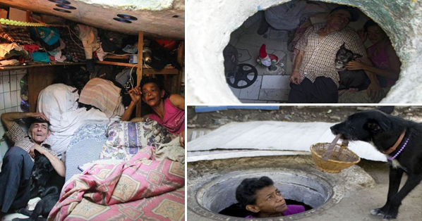 Sila ang mag-kasintahan na nanirahan sa loob ng alkantarilya ‘sewer’ sa ...