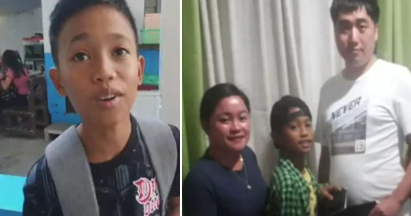 Isang 14 na taong gulang na bata ang nagbalik ng P150,000 na nakita nito sa palikuran ng isang ...