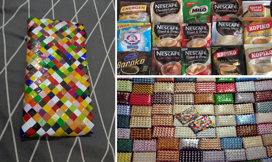 Mga sachet ng kape at iba pang plastik ginawang kapaki-pakinabang at ...