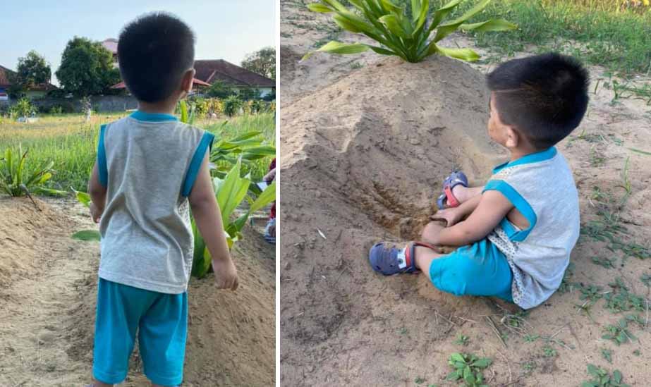 Bata na naulila ng kaniyang mga magulang ayaw pang umuwi at panay pa ...