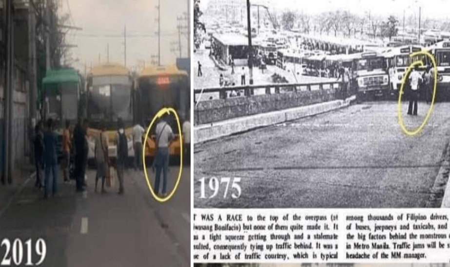 Isang lalaki na pinaghihinalang “time traveler” ang pumukaw sa atensyon ng maraming mga netizens ...