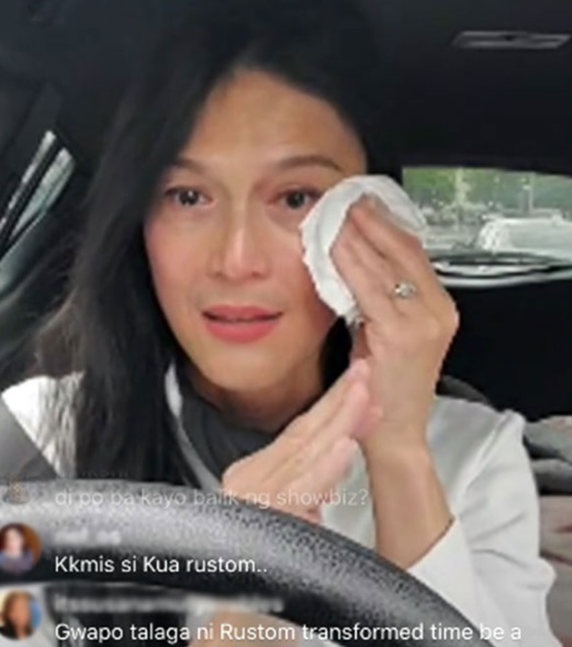 BB Gandanghari naiyak nang maalala si Rustom Padilla habang naka-live ...