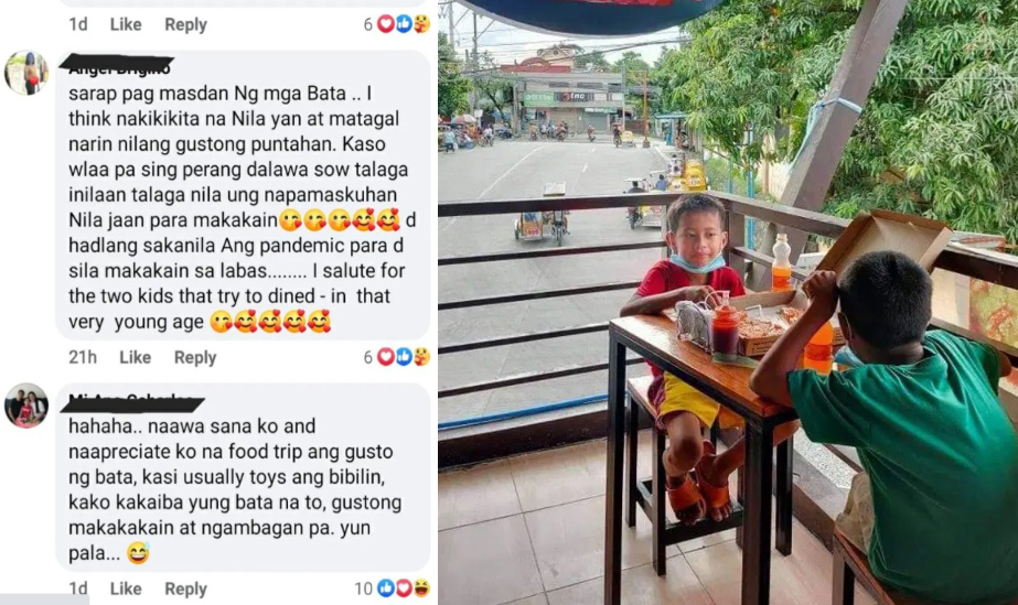 Mga batang namamasko, nag-ambagan ng kanilang pera para lamang makabili ...