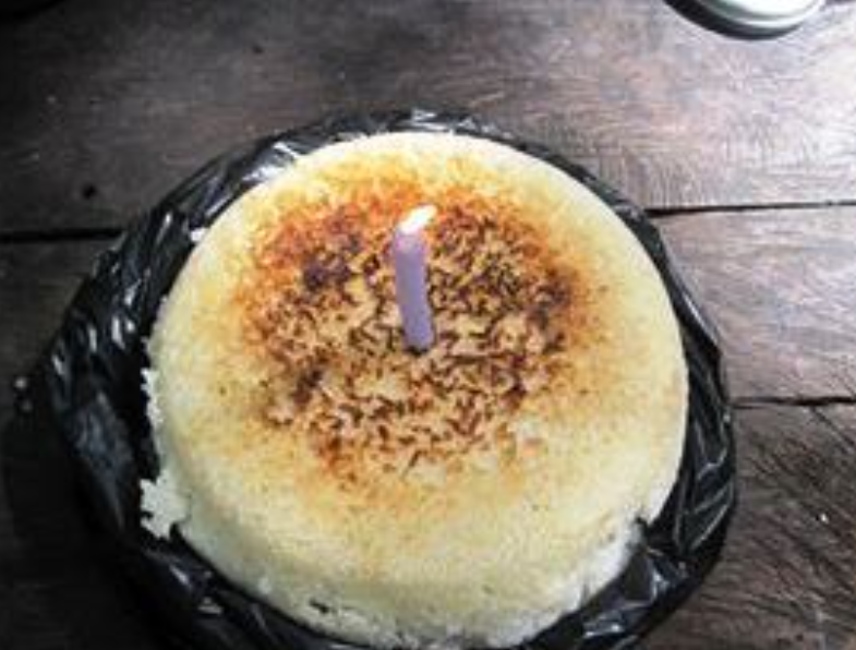 Binatilyong may kaarawan, ginawang cake ang kanilang bahaw at tanging ...